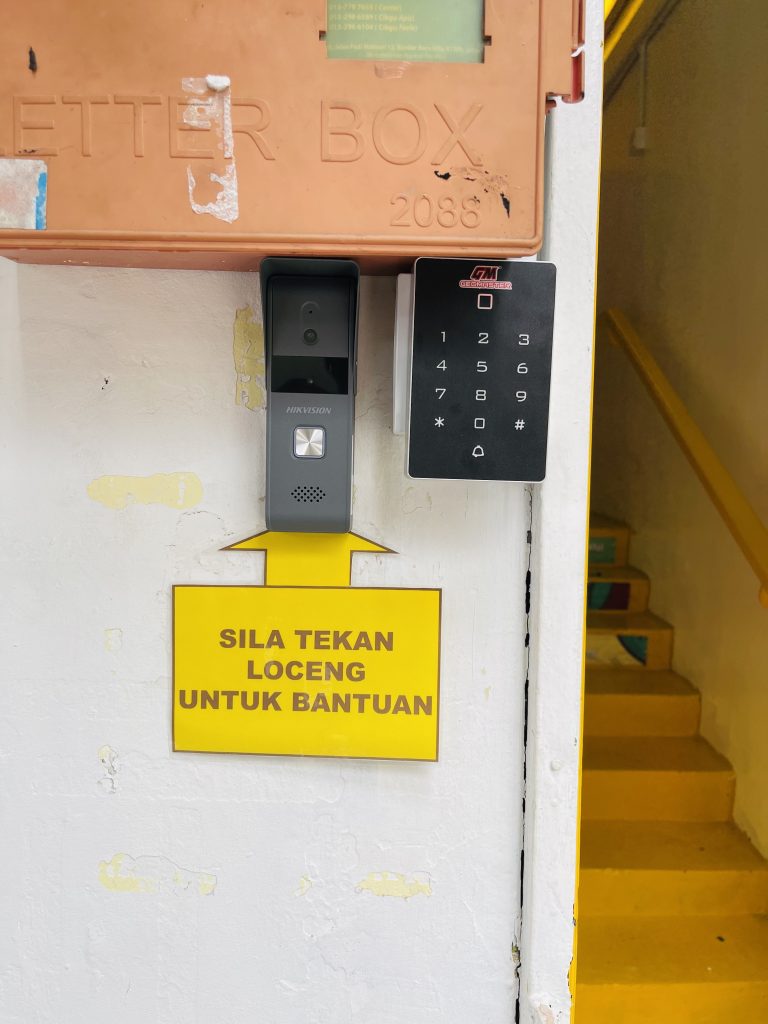 VIDEO INTERCOM INSTALLATION @ RSQ KIDS ACADEMY – KURNIA ICT